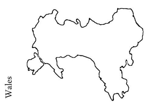 UNITED KINGDOM UK GB TEACHING RESOURCES -KS2-3 GEOGRAPHY MAPS WELSH ...