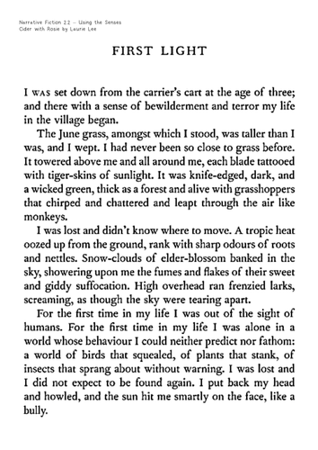 Creative Writing - Scheme of Work and Resources (Key Stage 3 ...