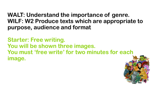 Creative Writing - Scheme of Work and Resources (Key Stage 3 ...