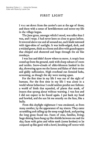 Creative Writing - Scheme of Work and Resources (Key Stage 3 ...