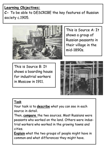 Russia 1905-1917 | Teaching Resources