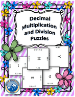 Multiplying and Dividing Decimals Puzzle Set | Teaching Resources