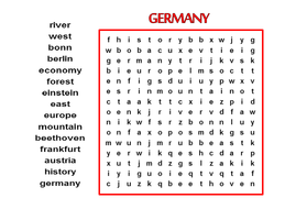 GERMANY TEACHING RESOURCES -GEOGRAPHY MAPS GERMAN LANGUAGE CULTURE ...