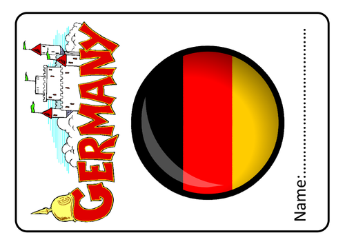 GERMANY TEACHING RESOURCES -GEOGRAPHY MAPS GERMAN LANGUAGE CULTURE ...