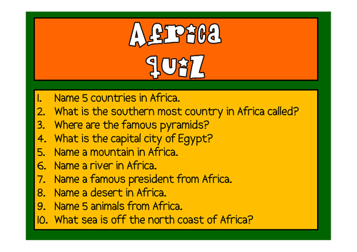AFRICA -TEACHING RESOURCES CULTURE DIVERSITY LANGUAGE GEOGRAPHY EGYPT ...