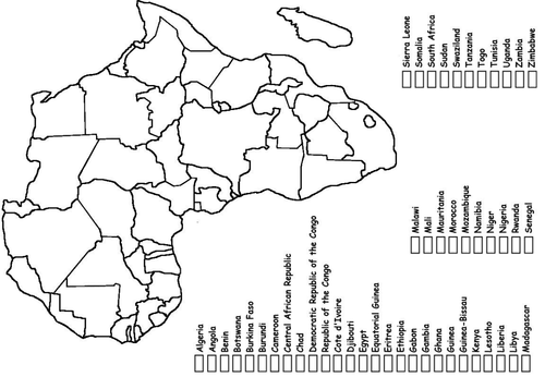 AFRICA -TEACHING RESOURCES CULTURE DIVERSITY LANGUAGE GEOGRAPHY EGYPT ...