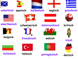 Nationalities; crossword, wordsearch and summary presentation ...