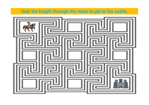 CASTLES MEDIEVAL HISTORY KNIGHTS FEUDALISM TEACHING RESOURCE KEY STAGE ...