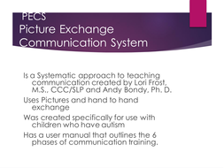 Special educational needs Communication PECS overview | Teaching Resources