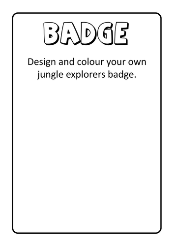 JUNGLE EXPLORERS RESOURCES SCIENCE KEY STAGE 1-2 EYFS RAINFOREST ...