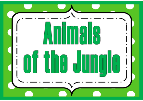 JUNGLE EXPLORERS RESOURCES SCIENCE KEY STAGE 1-2 EYFS RAINFOREST ...