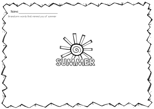 SUMMER TEACHING RESOURCES KS1-2 EYFS SCIENCE SEASONS WEATHER | Teaching ...