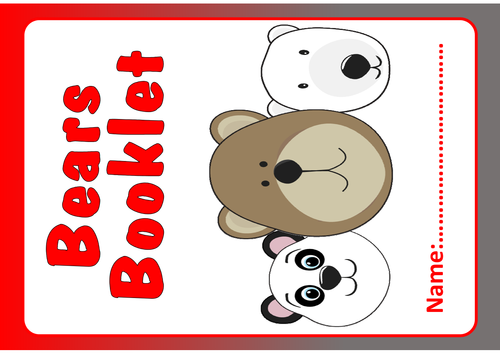 BEARS TEACHING RESOURCES SCIENCE ANIMALS EYFS KS 1-2 ROLE PLAY LITERACY ...