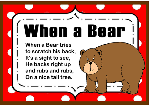 BEARS TEACHING RESOURCES SCIENCE ANIMALS EYFS KS 1-2 ROLE PLAY LITERACY ...