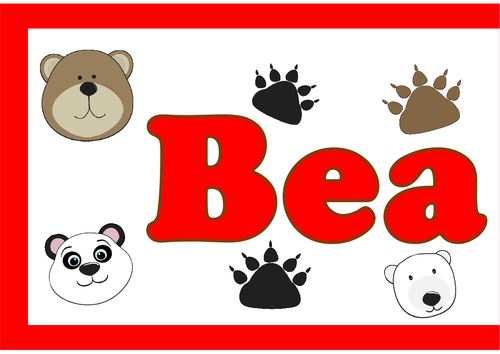 BEARS TEACHING RESOURCES SCIENCE ANIMALS EYFS KS 1-2 ROLE PLAY LITERACY ...