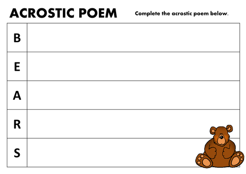 BEARS TEACHING RESOURCES SCIENCE ANIMALS EYFS KS 1-2 ROLE PLAY LITERACY ...