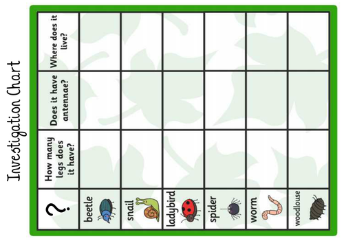 MINIBEASTS INSECTS SCIENCE RESOURCES EARLY YEARS KS1-2 DISPLAY ANIMALS ...