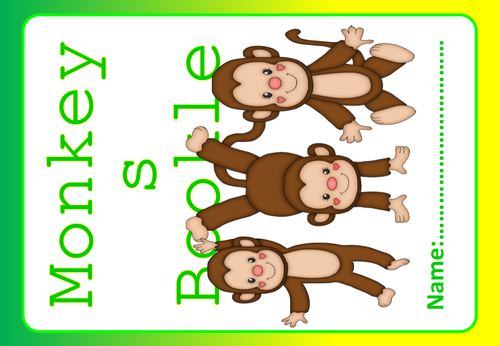 MONKEYS PRIMATES TEACHING RESOURCES KEY STAGE 1-2 SCIENCE DISPLAY ...