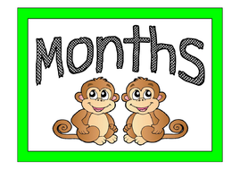 MONKEYS PRIMATES TEACHING RESOURCES KEY STAGE 1-2 SCIENCE DISPLAY ...