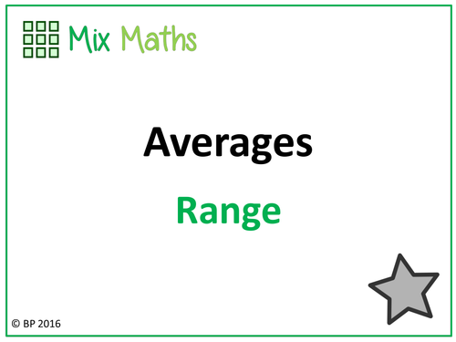 KS2/KS3 Averages Series of Lessons FULLY RESOURCED - Full Lessons ...