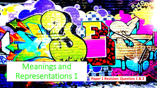 English Language: Understanding Meanings and Representations | Teaching ...