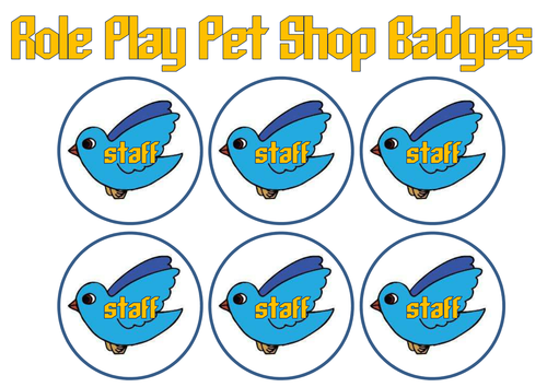 PET SHOP ROLE PLAY TEACHING RESOURCES EYFS KS 1-2 SCIENCE ANIMALS FACE ...