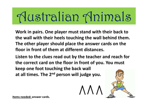WORLD ANIMALS AFRICA USA AUSTRALIA TEACHING RESOURCES DISPLAY SCIENCE ...