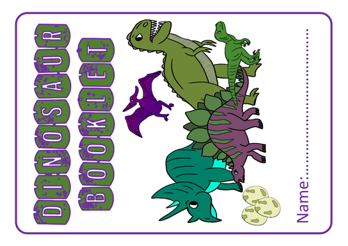 DINOSAUR TEACHING RESOURCES SCIENCE HISTORY KEY STAGE 1-2 DISPLAY ...