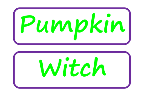 HALLOWEEN TEACHING RESOURCES SCIENCE FOOD EYFS KS1-2 WITCH GHOST ROLE ...