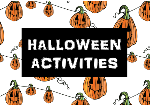 HALLOWEEN TEACHING RESOURCES SCIENCE FOOD EYFS KS1-2 WITCH GHOST ROLE ...