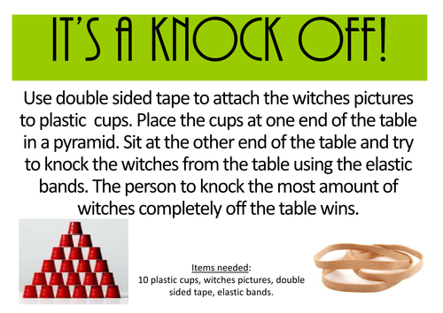 HALLOWEEN TEACHING RESOURCES SCIENCE FOOD EYFS KS1-2 WITCH GHOST ROLE ...