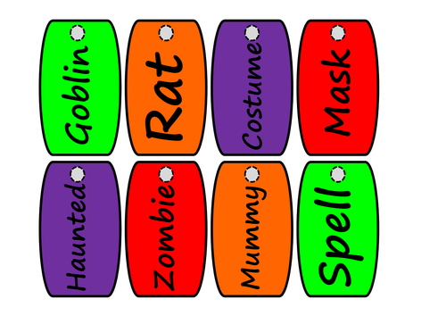 HALLOWEEN TEACHING RESOURCES SCIENCE FOOD EYFS KS1-2 WITCH GHOST ROLE ...