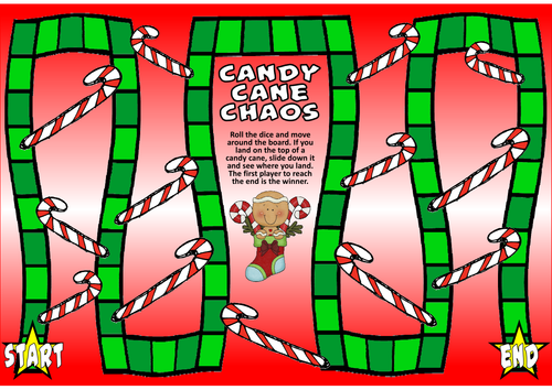 CHRISTMAS GAMES TEACHING RESOURCES KS1-2 BOARD CARD GAMES DOMINOES XMAS ...