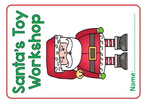 SANTA'S TOY WORKSHOP ROLE PLAY TEACHING RESOURCES CHRISTMAS DISPLAY ...
