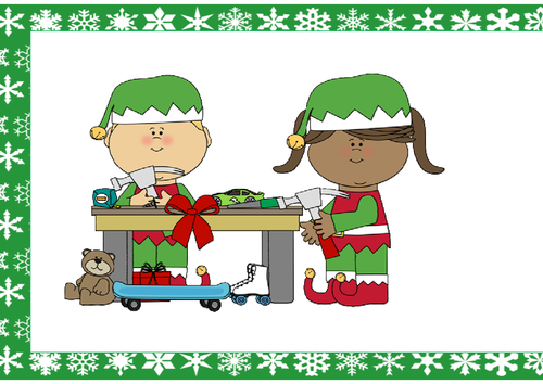 SANTA'S TOY WORKSHOP ROLE PLAY TEACHING RESOURCES CHRISTMAS DISPLAY ...