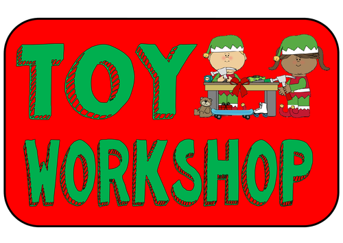 SANTA'S TOY WORKSHOP ROLE PLAY TEACHING RESOURCES CHRISTMAS DISPLAY ...