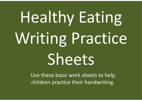 HEALTHY EATING TEACHING RESOURCES KS1 KS2 KS3 FOOD TECHNOLOGY DISPLAY ...