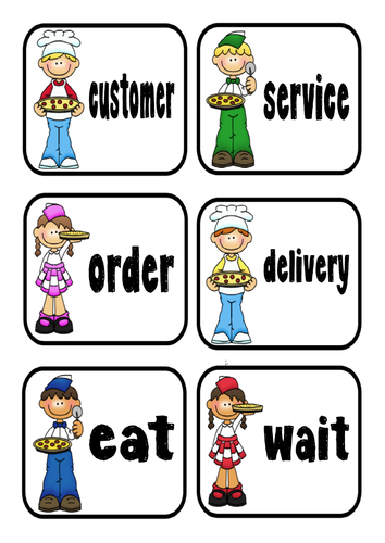 PIZZA DELIVERY SHOP ROLE PLAY FOOD HEALTHY EATING EARLY YEARS KEY STAGE ...