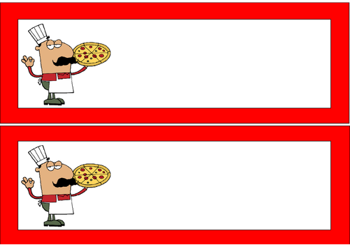 PIZZA DELIVERY SHOP ROLE PLAY FOOD HEALTHY EATING EARLY YEARS KEY STAGE ...