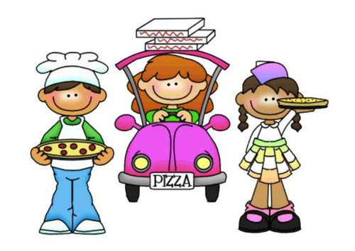 PIZZA DELIVERY SHOP ROLE PLAY FOOD HEALTHY EATING EARLY YEARS KEY STAGE ...