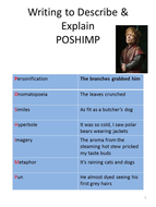 GCSE English Language - Writing to Describe/Explain Poster | Teaching ...