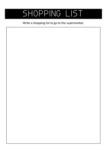 SUPERMARKET ROLE PLAY TEACHING RESOURCES KS1-2 FOOD SCIENCE EYFS MONEY ...