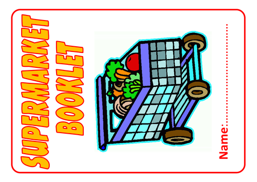 SUPERMARKET ROLE PLAY TEACHING RESOURCES KS1-2 FOOD SCIENCE EYFS MONEY ...