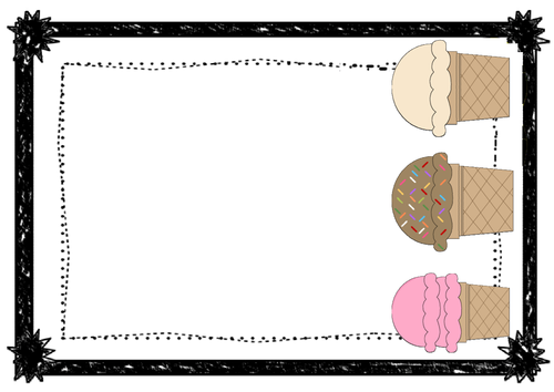 ICE-CREAM PARLOUR SHOP ROLE PLAY TEACHING RESOURCES KEY STAGE 1-2 FOOD ...