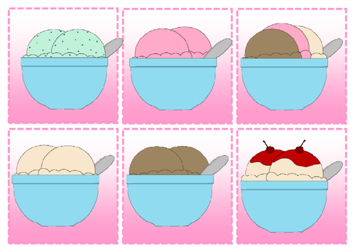 ICE-CREAM PARLOUR SHOP ROLE PLAY TEACHING RESOURCES KEY STAGE 1-2 FOOD ...