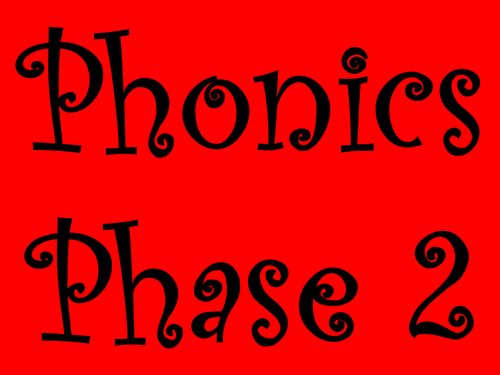 PHONICS PHASE 2 TEACHING RESOURCES EYFS KS 1 LETTERS SOUNDS ALPHABET by ...