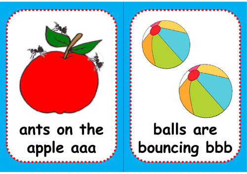 PHONICS PHASE 1 TEACHING RESOURCES LETTERS SOUNDS LITERACY ALPHABET ...