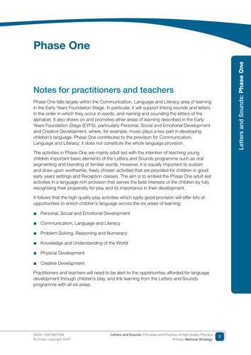 PHONICS PHASE 1 TEACHING RESOURCES LETTERS SOUNDS LITERACY ALPHABET ...