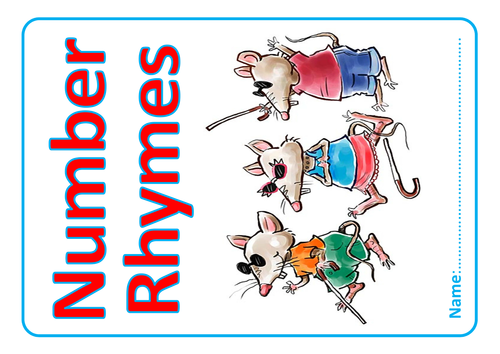 NUMBER RHYMES RESOURCES COUNTING ROLE PLAY EYFS KS1 MATHS NUMERACY ...