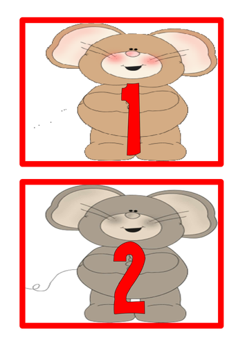 NUMBER RHYMES RESOURCES COUNTING ROLE PLAY EYFS KS1 MATHS NUMERACY ...